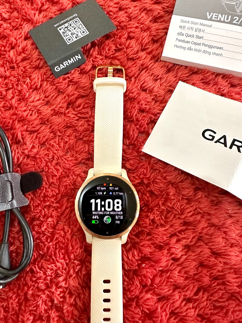 Excellent Condition Garmin Venu 2s Smartwatch - Stay Active and Stylish ...