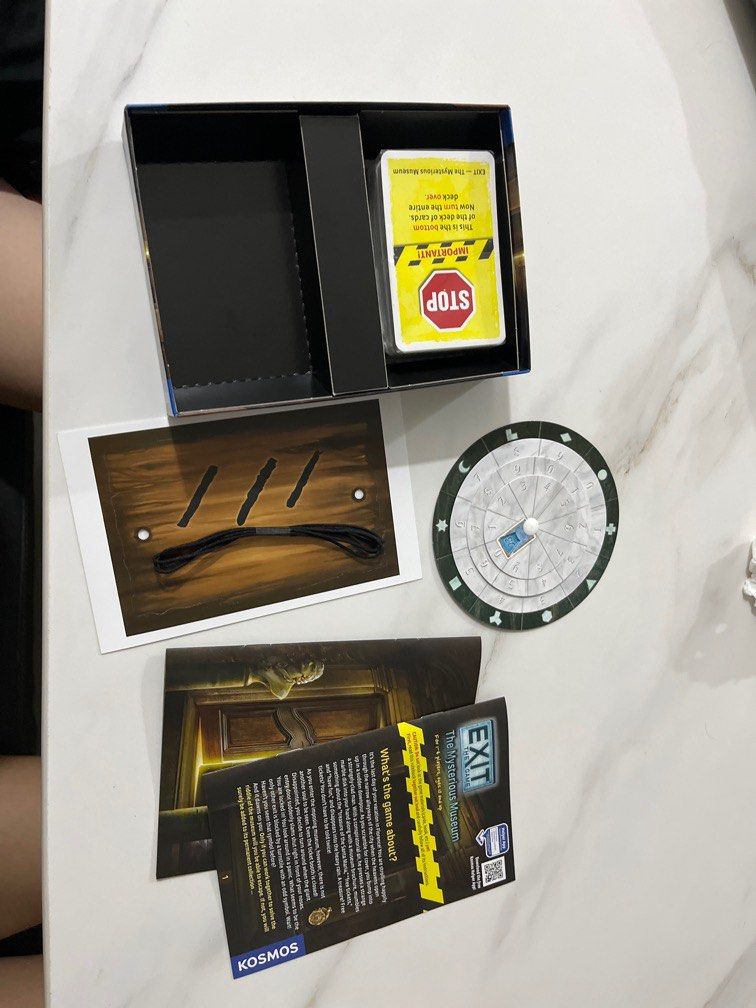 Exit The Game The Mysterious Museum, Hobbies & Toys, Toys & Games on Carousell