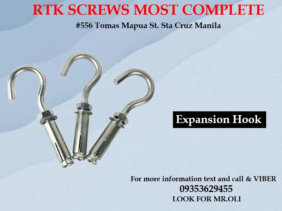 Expansion Hook, Commercial & Industrial, Construction Tools & Equipment ...