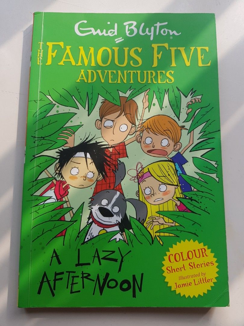 Famous Five Adventures by Enid Blyton (illustrated by Jamie Littler) 英文 ...