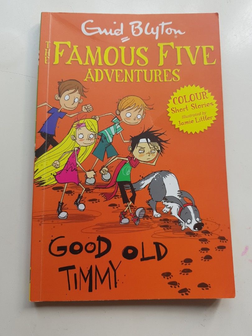 Famous Five Adventures by Enid Blyton (illustrated by Jamie Littler) 英文 ...