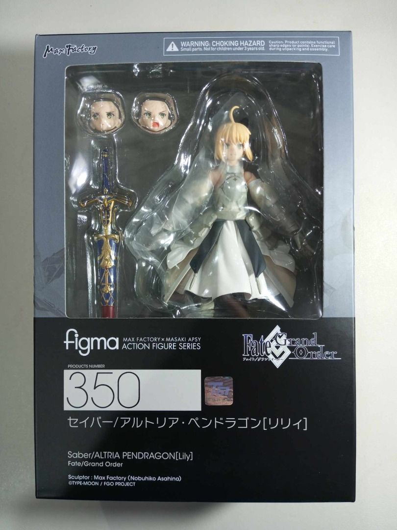 Good Smile Company: Figma #350 Saber/Altria Pendragon (Lily) on Carousell