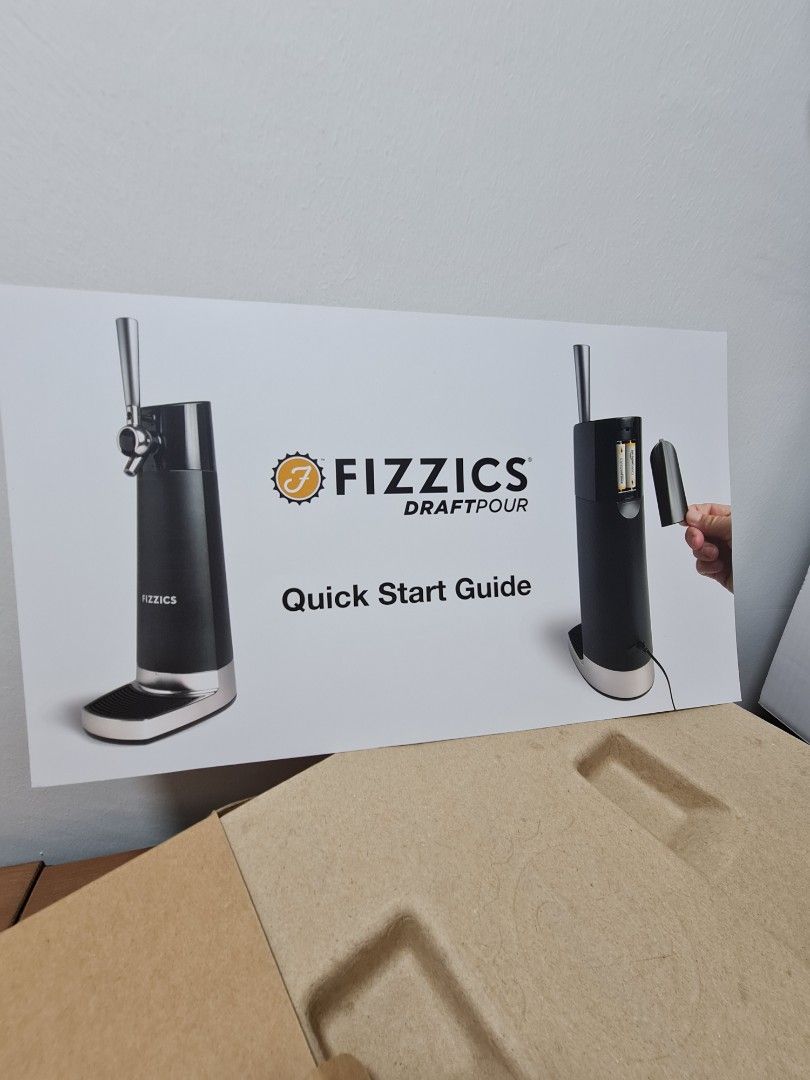 FIZZICS DRAFTPOUR: PORTABLE BEER DISPENSER, TV & Home Appliances, Other ...
