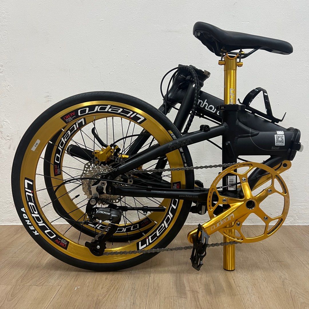 Fnhon blast foldable bike, Sports Equipment, Bicycles & Parts, Bicycles ...