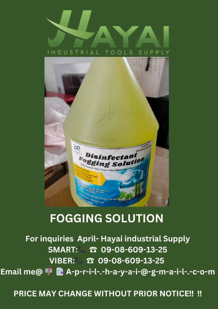 Fogging solution, Commercial & Industrial, Construction Tools ...