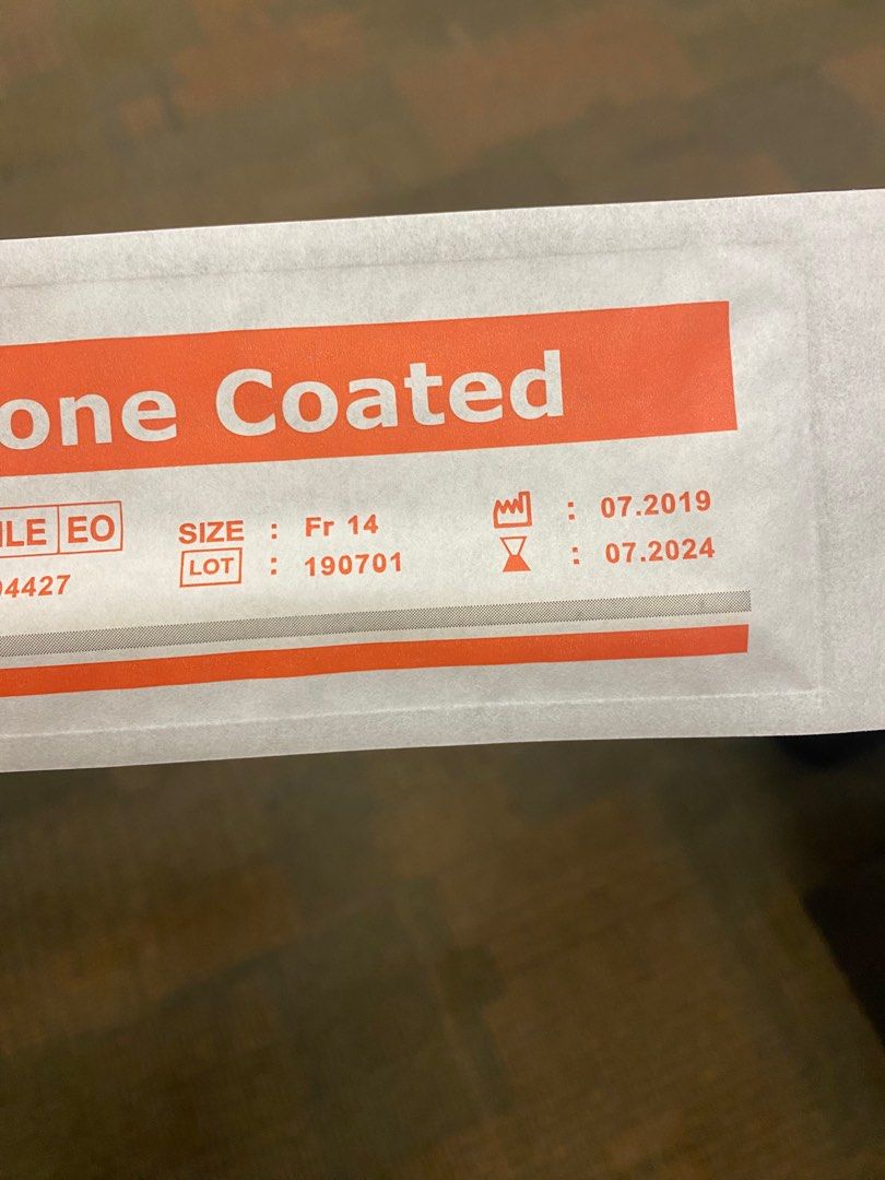 Foley Catheter FR14 on Carousell