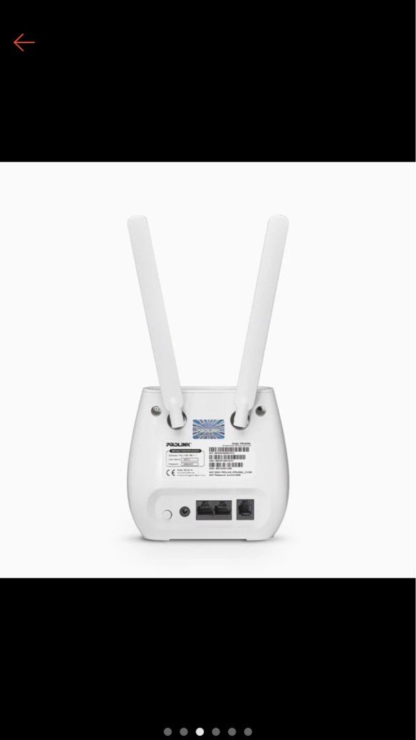 For Home/ Office/ Livestream] Prolink 4G LTE Wireless Router with Voice ...