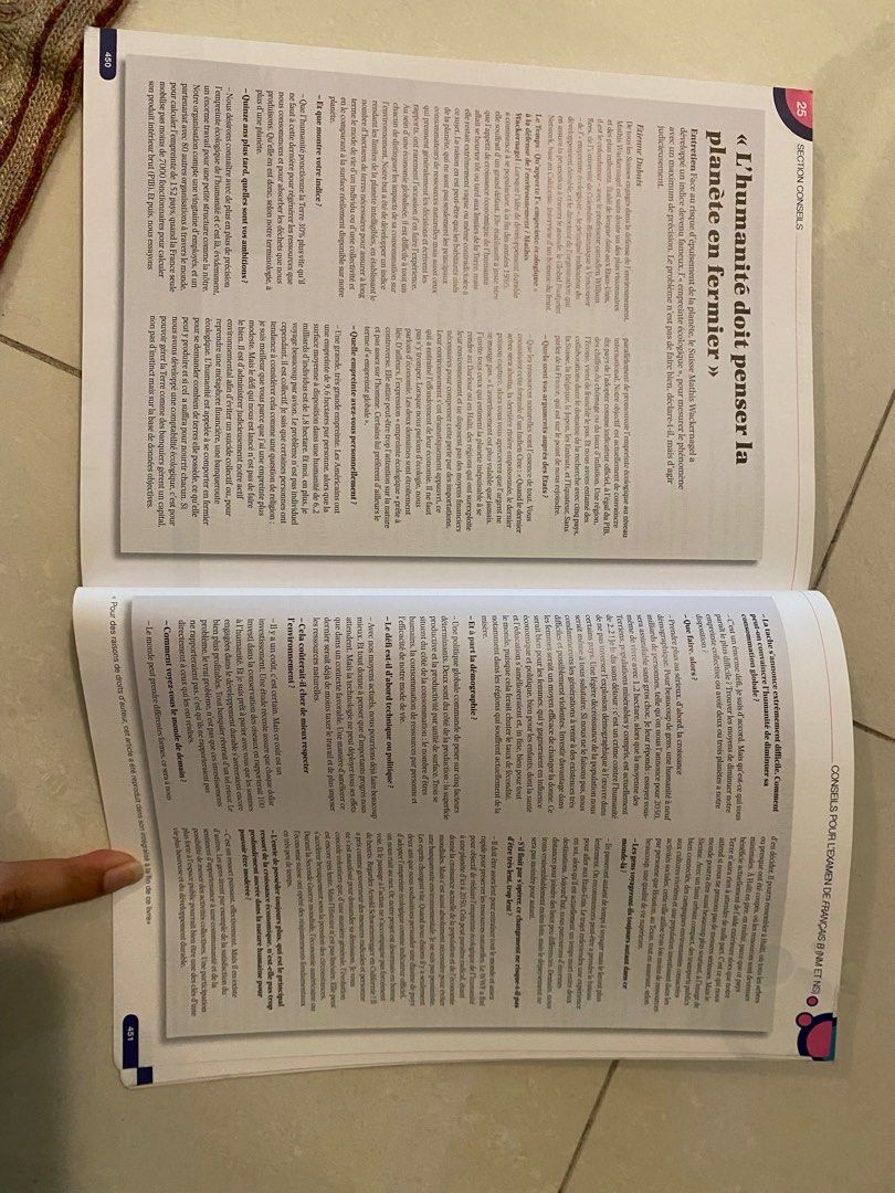 French Textbook IB, Hobbies & Toys, Books & Magazines, Textbooks on ...