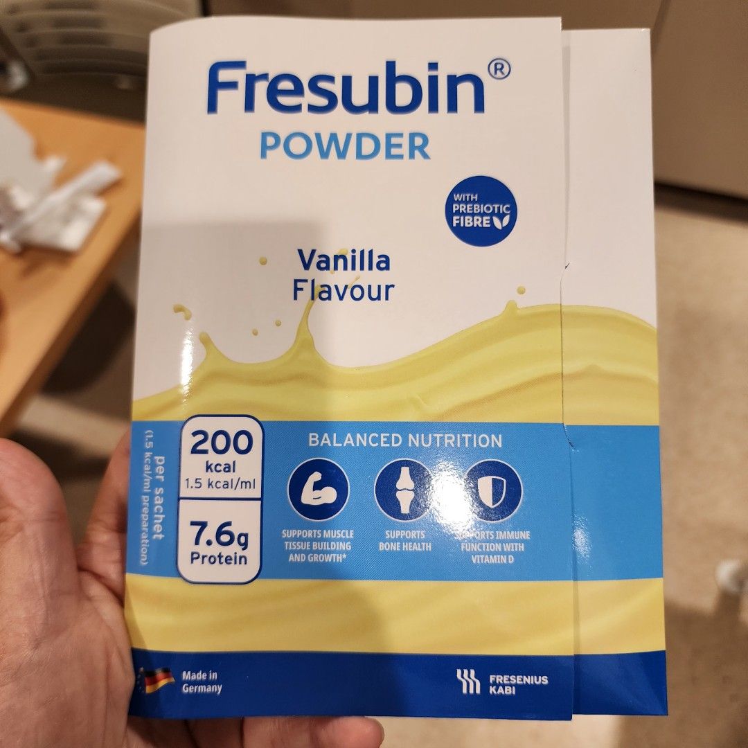 Fresubin powder sachet, Health & Nutrition, Health Supplements ...