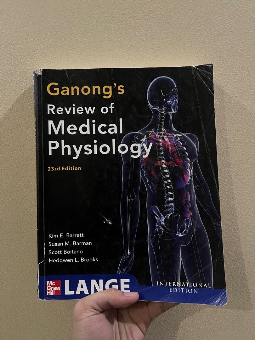 Ganong's Review of Medical Physiology 25th Edition, Hobbies & Toys ...