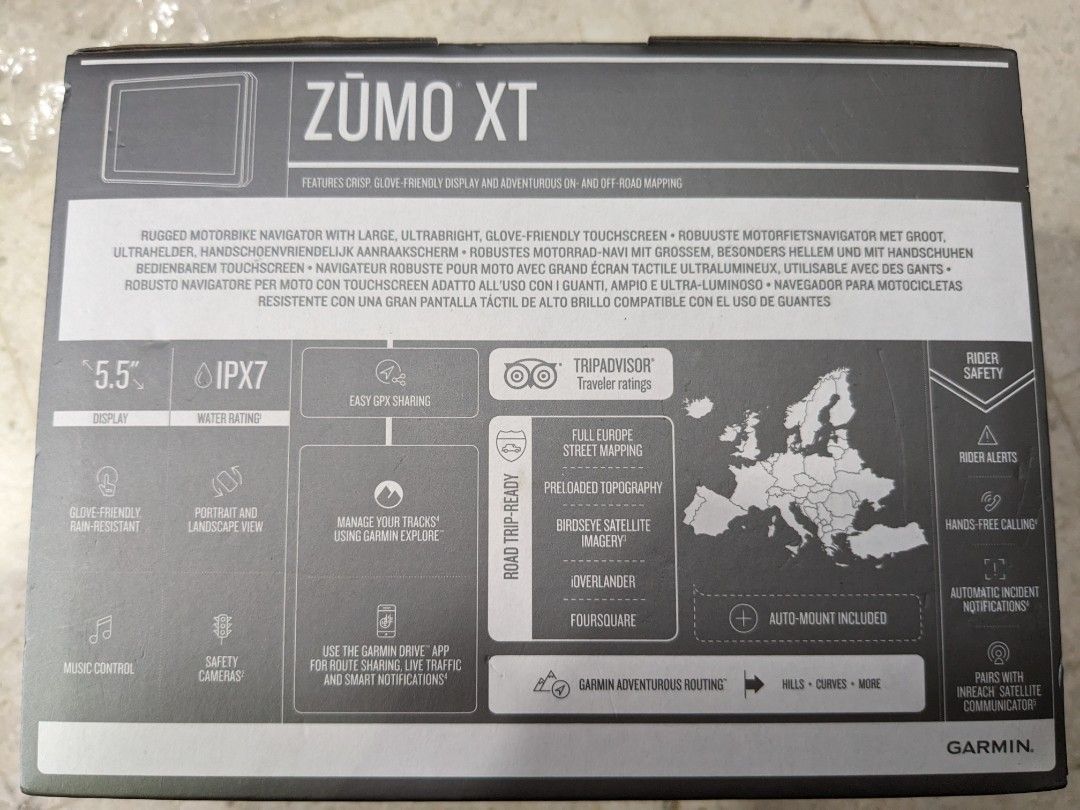 Garmin Zumo XT, Motorcycles, Motorcycle Accessories on Carousell