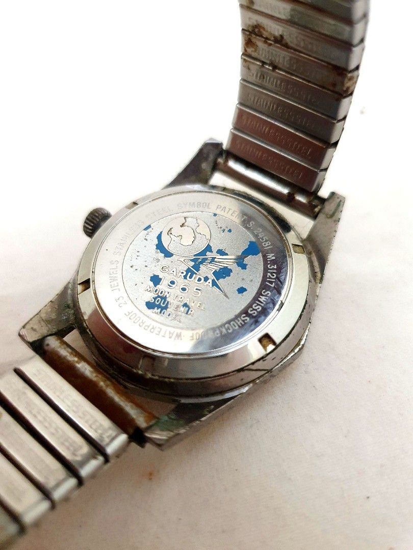 Garuda 1965 Moon Travel Watch, Men's Fashion, Watches & Accessories ...