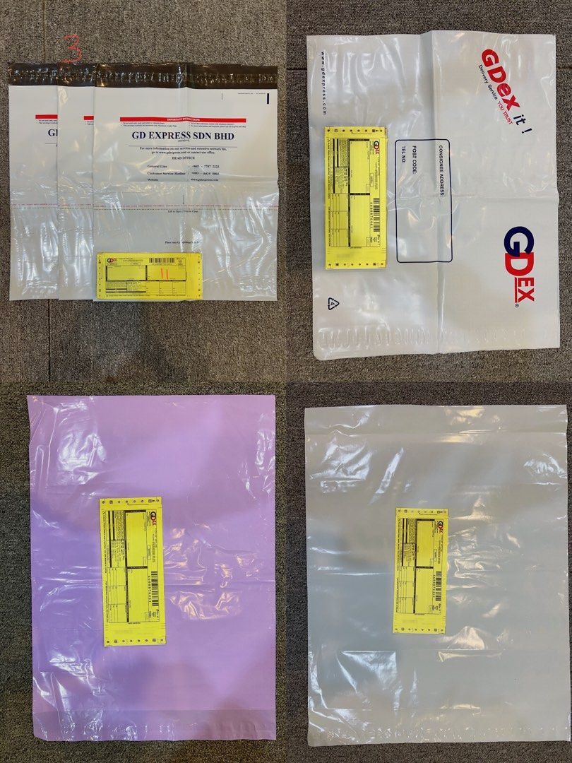 GDEX prepaid sheets with flyer, Everything Else, Others on Carousell