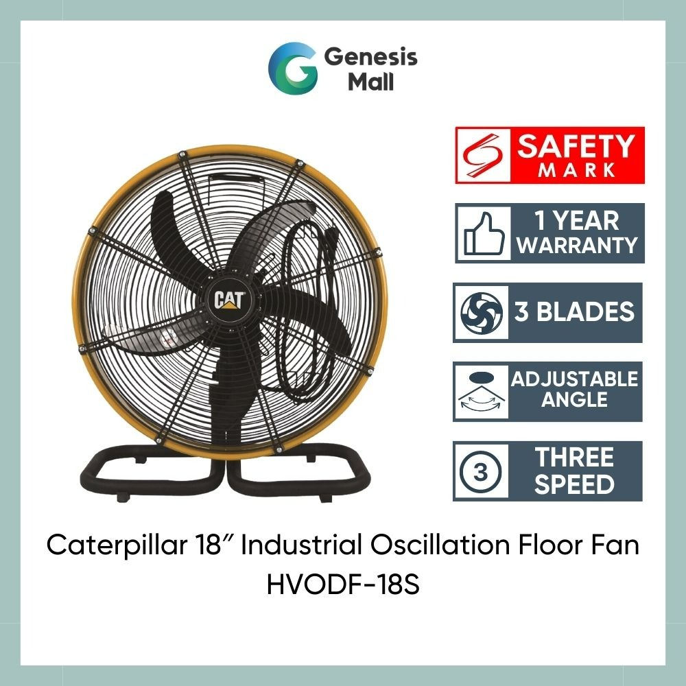 [Genesis] Caterpillar 18 Inch (18″) Caterpillar Industrial Oscillation ...