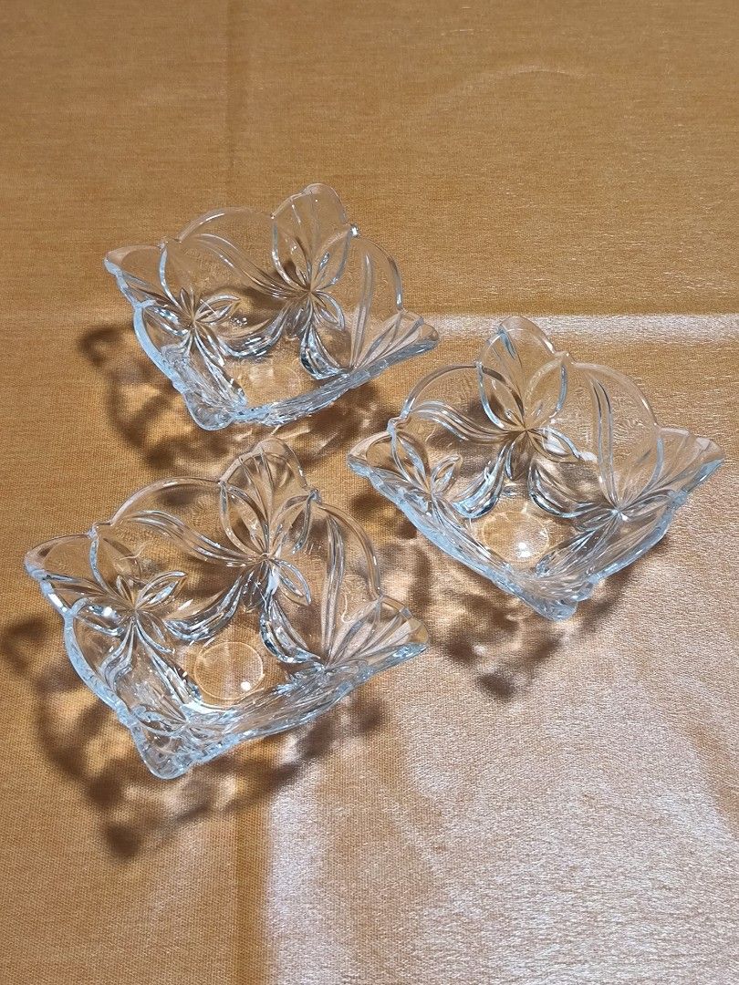 Glass Condiment Bowls, Furniture & Home Living, Home Decor, Vases ...