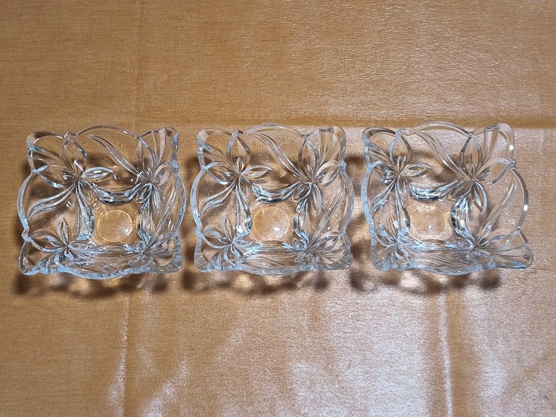 Glass Condiment Bowls, Furniture & Home Living, Home Decor, Vases ...