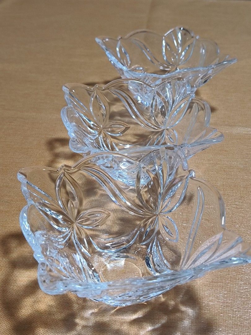 Glass Condiment Bowls, Furniture & Home Living, Home Decor, Vases ...