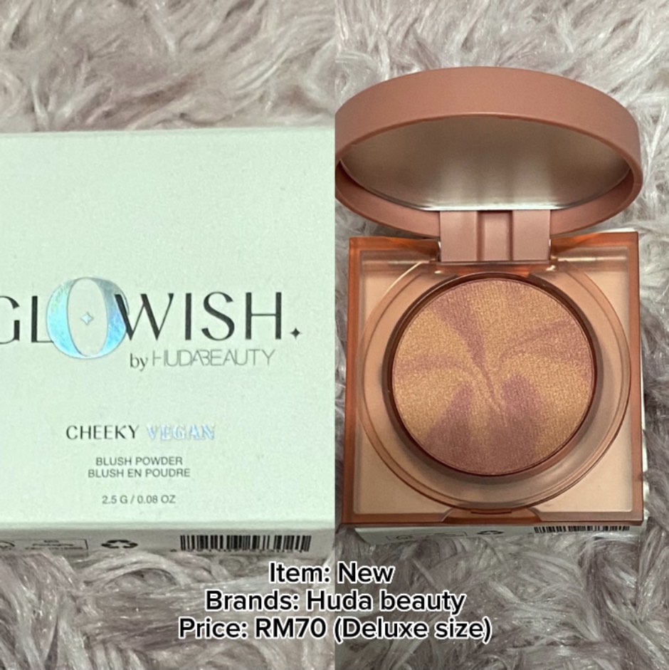 Glowish huda beauty cheeky blush, Beauty & Personal Care, Face, Makeup ...
