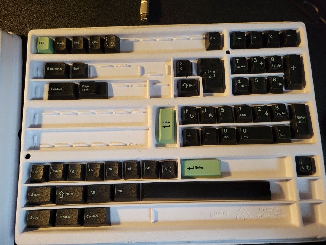 GMK Wasabi V2 Base Kit Keycaps, Computers & Tech, Parts & Accessories ...