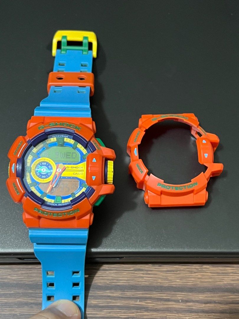 G-SHOCK GA-400-4ADR, 名牌, 手錶 - Carousell