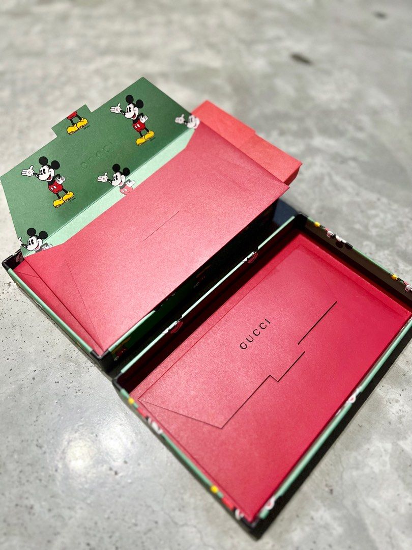 Gucci X Mickey Mouse Hongbao Red Packet CNY 2020, Luxury, Accessories ...