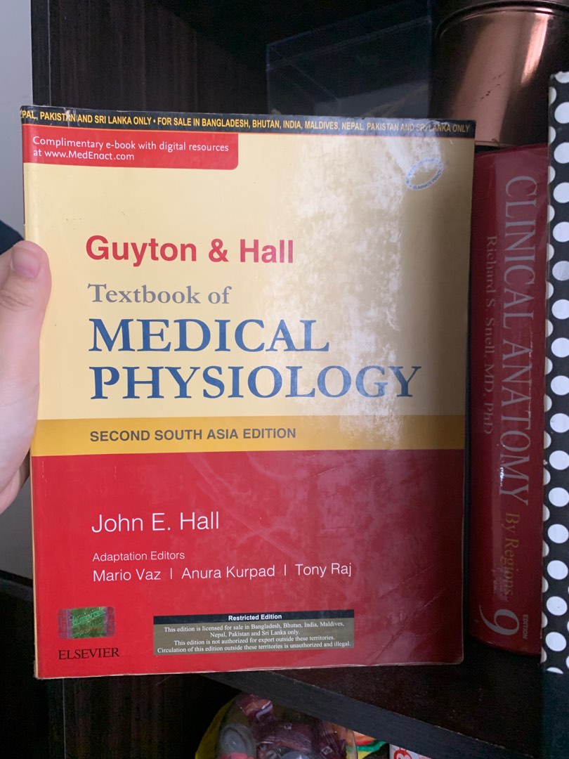 Guyton and Hall, Hobbies & Toys, Books & Magazines, Textbooks on Carousell