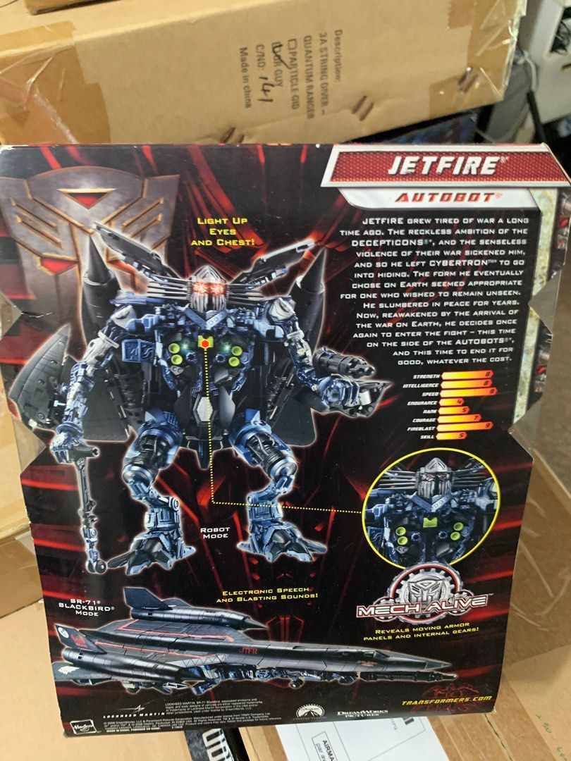 Hasbro Transformer Revenge of the fallen JetFire, Hobbies & Toys, Toys ...