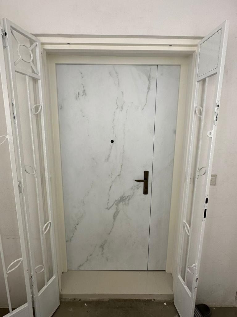 HDB / BTO Vinly main door sticker 4mm good quality long lasting door ...
