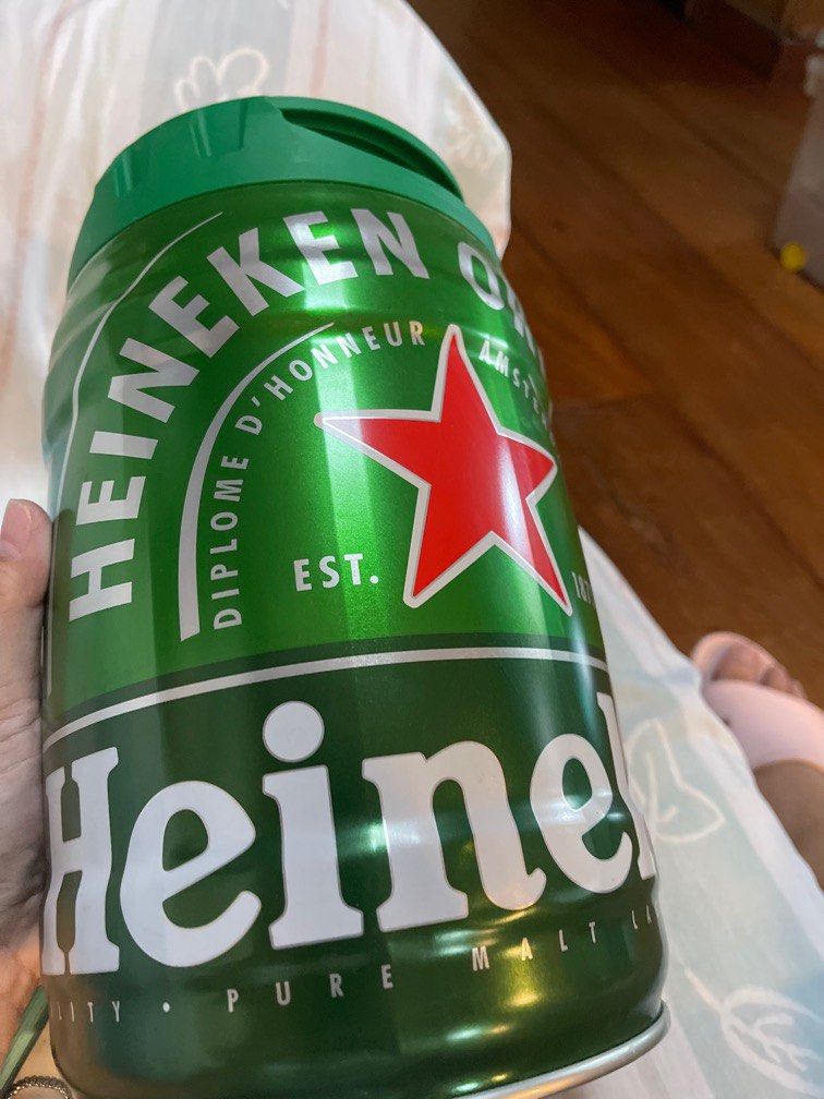 Heineken beer draft canister only on Carousell