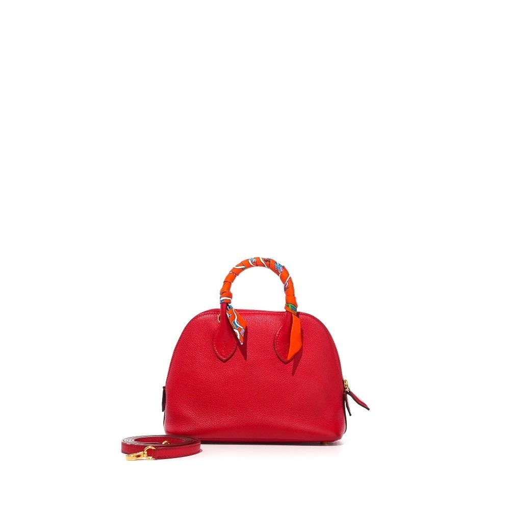 Hermes Mini Bolide 1923 in Evercolor with free Hermes Twilly - Stamp Z ...