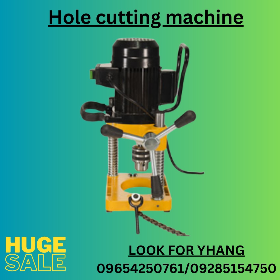 Hole cutting machine, Commercial & Industrial, Construction Tools ...