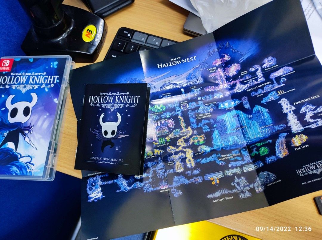 Hollow Knight physical copy, Video Gaming, Video Games, Nintendo on ...