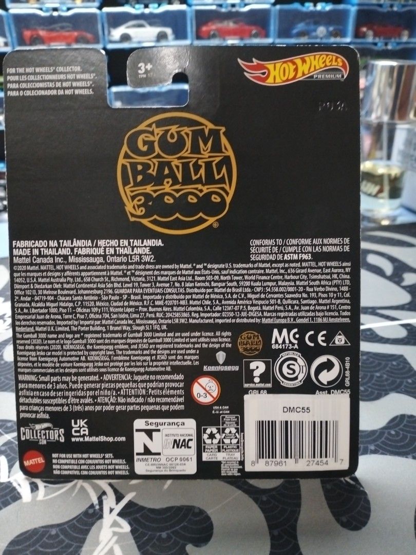 Hotwheels Koenigsegg age range R, Hobbies & Toys, Toys & Games on Carousell