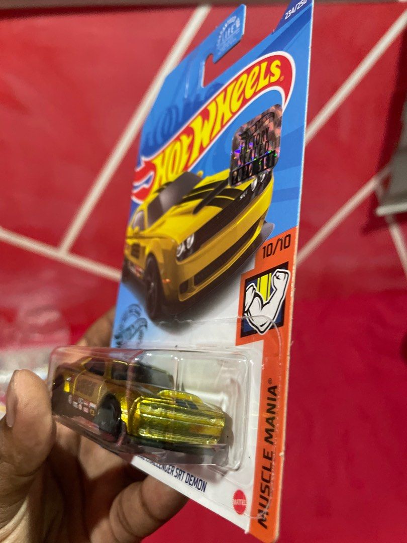 Hotwheels Super Treasure Hunt Sth Factory Seal Dodge Challenger Srt