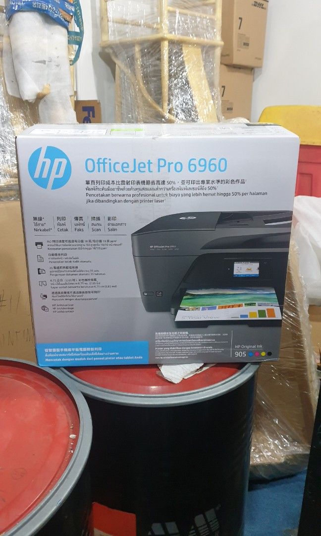 HP Officejet Pro 6960 All-In-One inkjet Printer, Computers & Tech ...