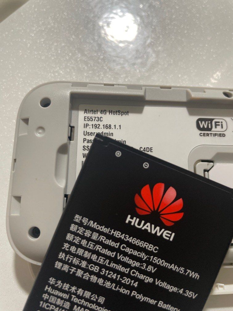 Huawei mobile WiFi router E5573C, Computers & Tech, Parts & Accessories ...