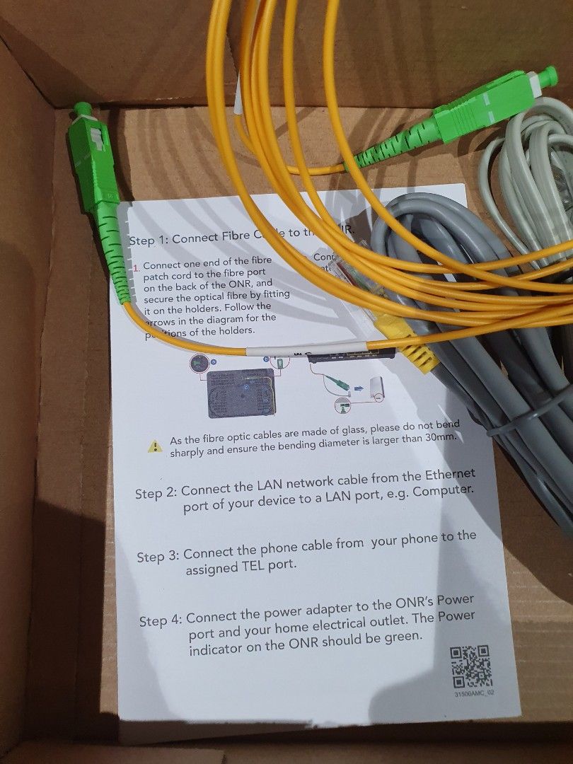 Huawei (Singtel) Optical Network Router (ONT), Computers & Tech, Parts ...