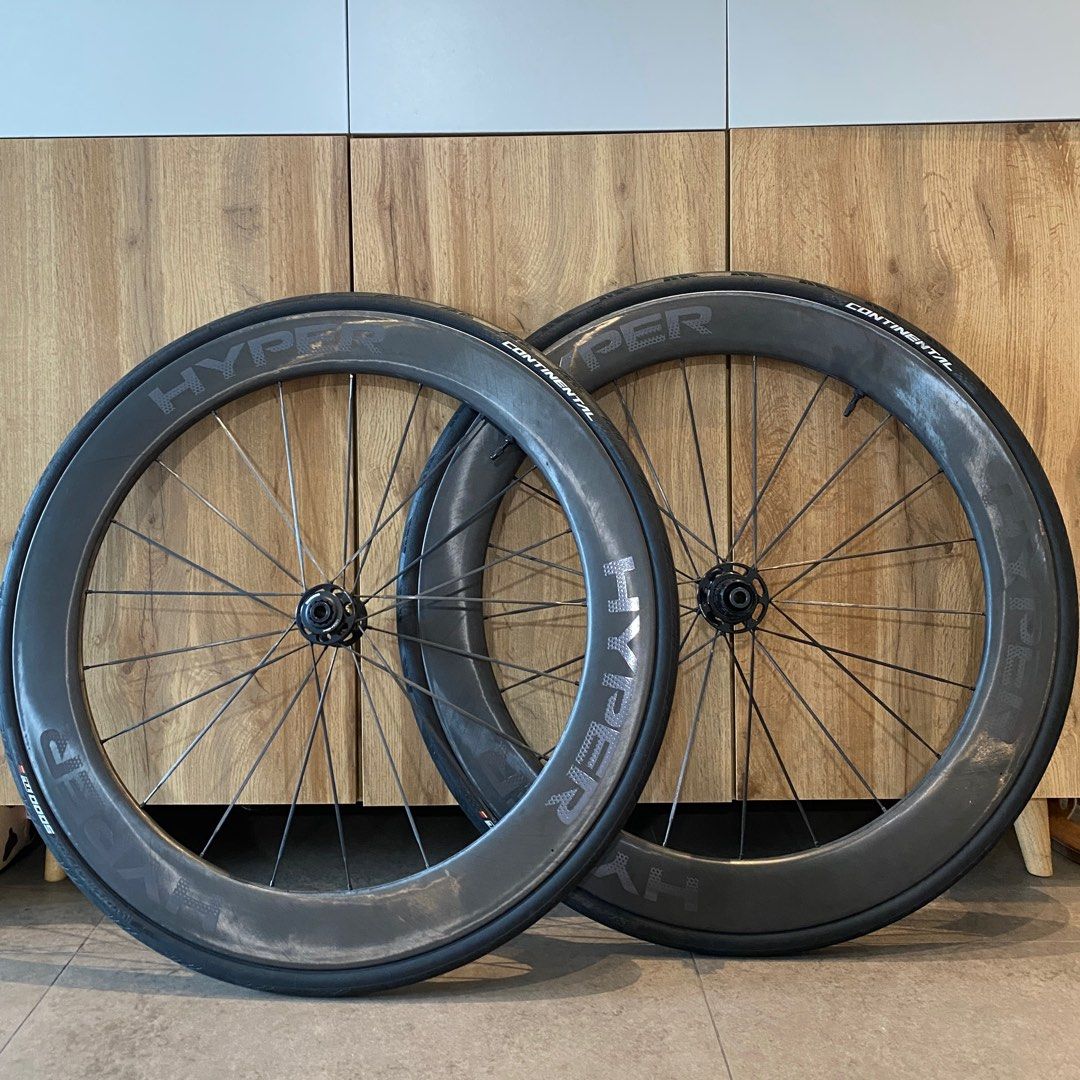 Hyper Wheels 2022 65mm DISC, Sports Equipment, Bicycles & Parts, Parts & Accessories on Carousell