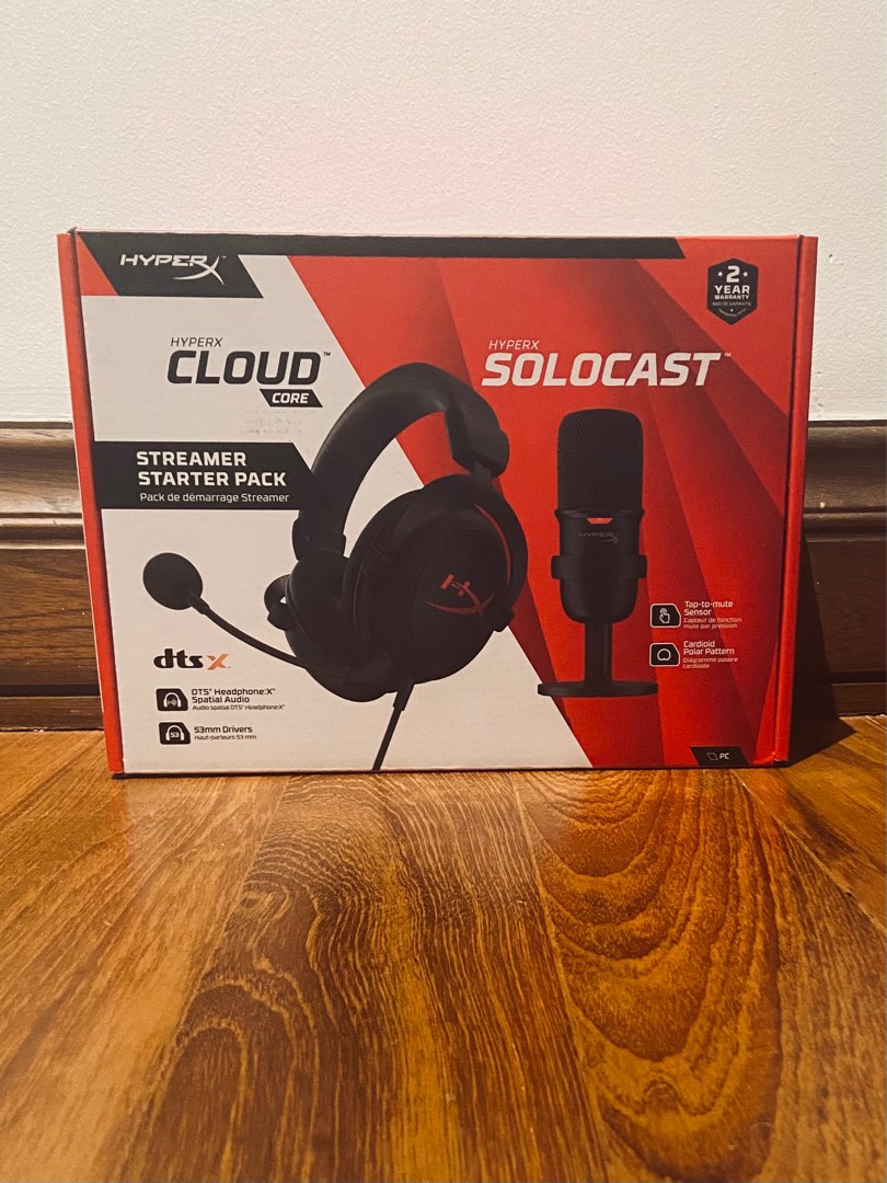 HyperX Cloud Core & HyperX Solocast, Audio, Headphones & Headsets on ...