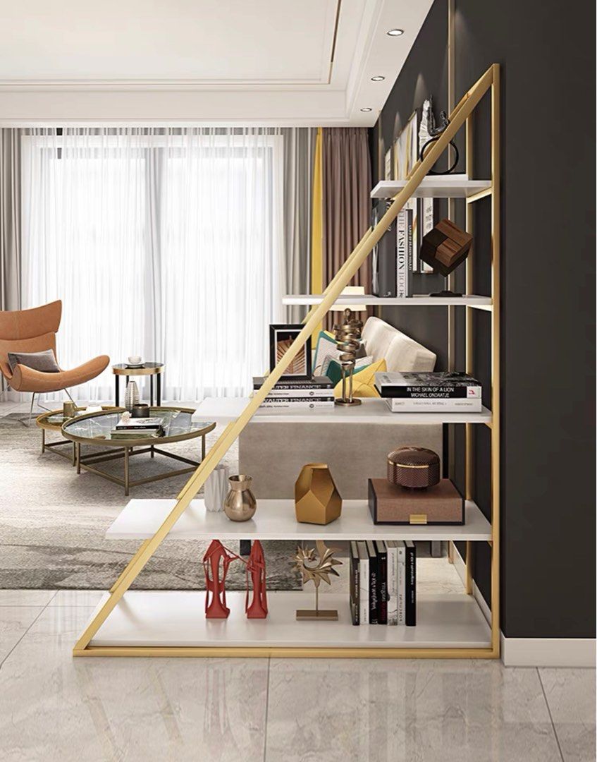 IAMES Modern Triangle Display Shelf, Furniture & Home Living, Furniture ...