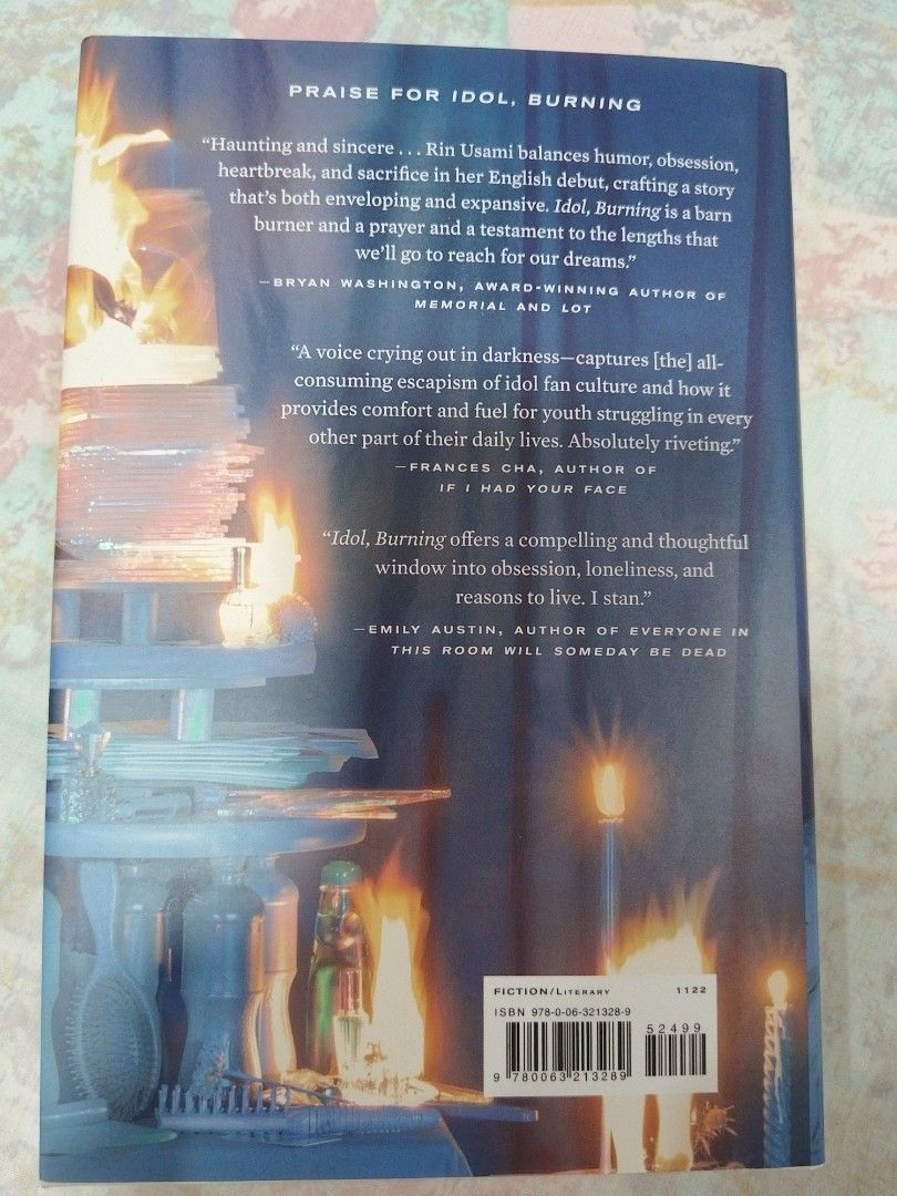 Idol, Burning by Rin Usami (Hardcover), Hobbies & Toys, Books & Magazines, Fiction & Non-Fiction ...