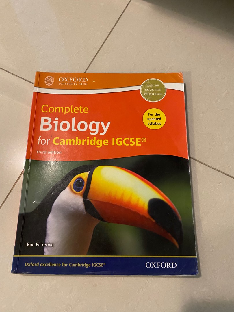 IGCSE biology coursebook, Hobbies & Toys, Books & Magazines, Textbooks ...