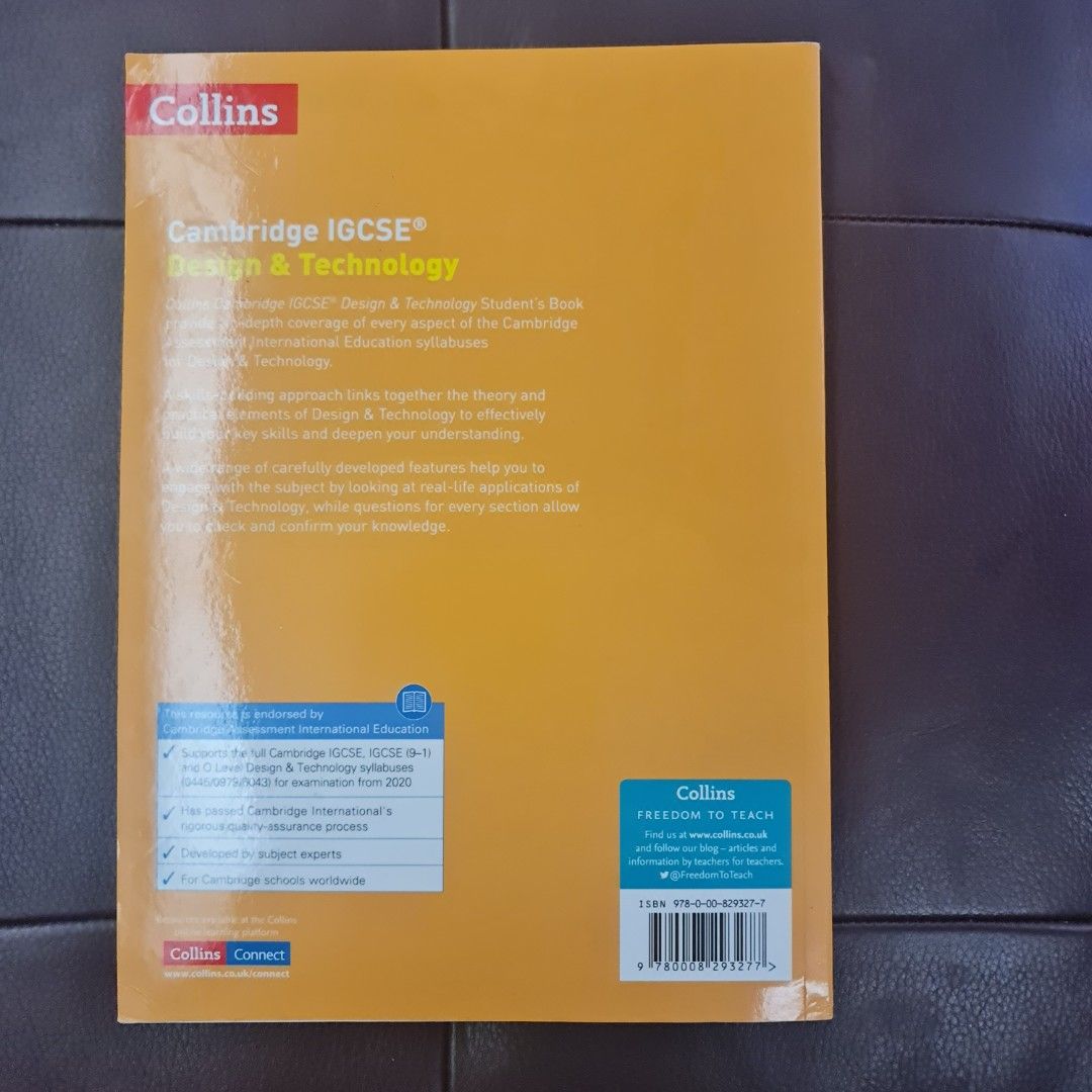 Igcse Design And Technology Hobbies And Toys Books And Magazines Textbooks