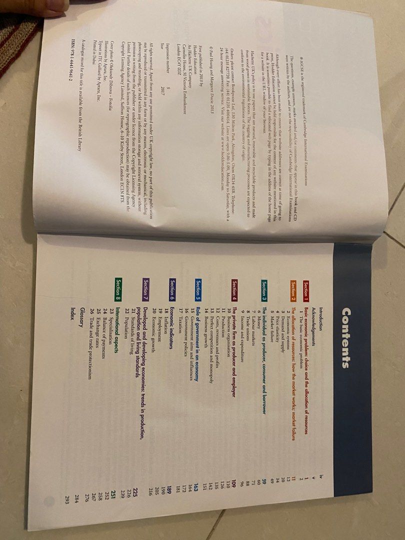 Igcse Economics Coursebook Hobbies And Toys Books And Magazines Textbooks On Carousell