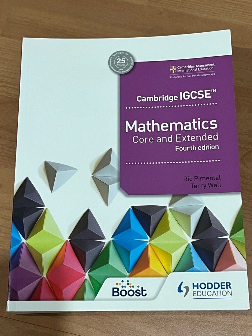 Igcse maths year 10/11 ks4 textbook, Hobbies & Toys, Books & Magazines ...