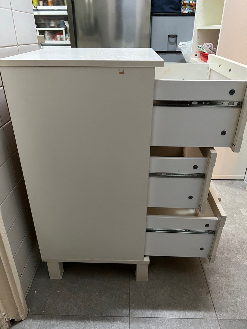 IKEA ANEBODA chest of drawers, Furniture & Home Living, Furniture ...