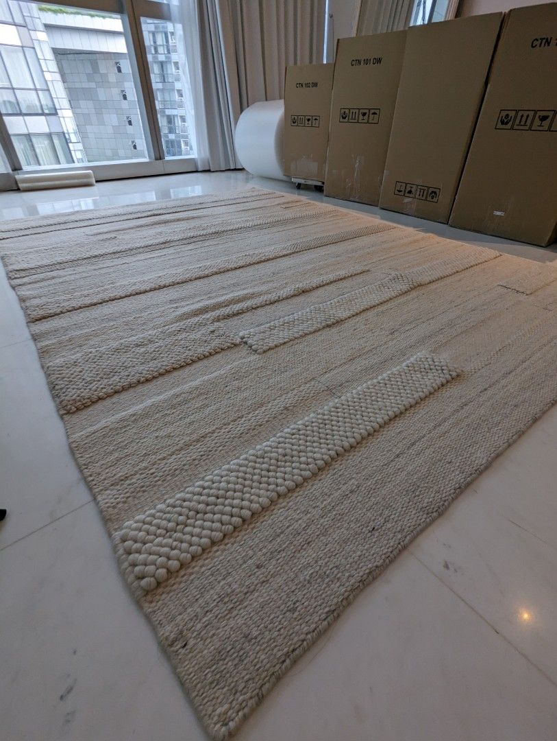 IKEA Bronden Rug - quick sale!, Furniture & Home Living, Home Decor ...