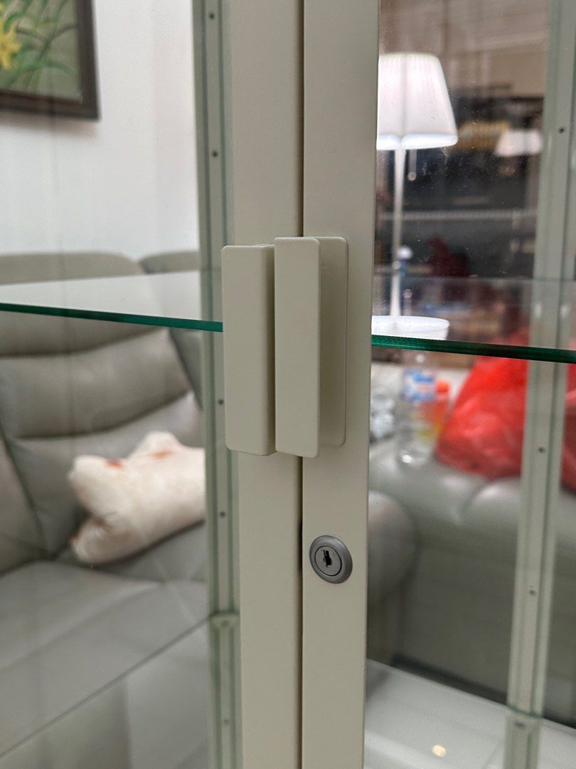 Ikea Glass Display Cabinet MILSBO, Furniture & Home Living, Furniture ...