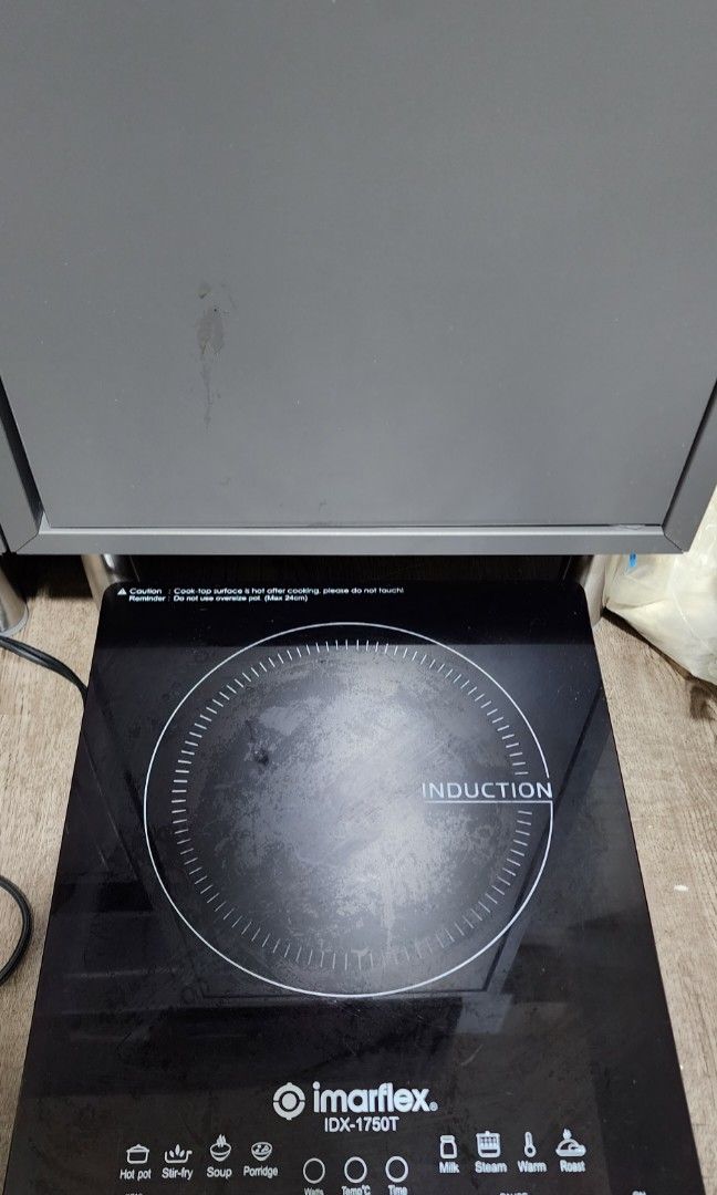 Imarflex 1750T single induction cooktop, TV & Home Appliances, Kitchen ...