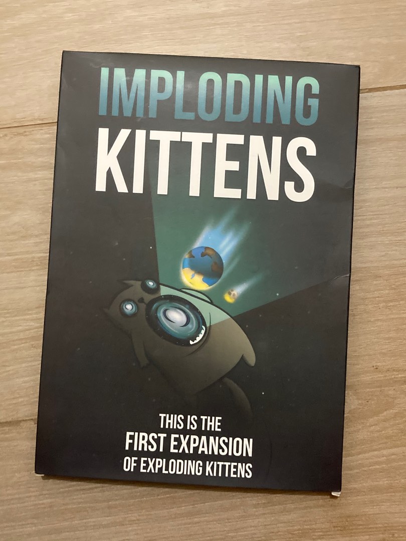 Imploding Kittens_The First Expansion of Exploding Kittens 爆炸貓, 興趣及遊戲 ...